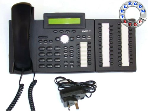 Snom 320 IP Telephone With Expansion Module V2.0 - Inc Warranty & Free ...