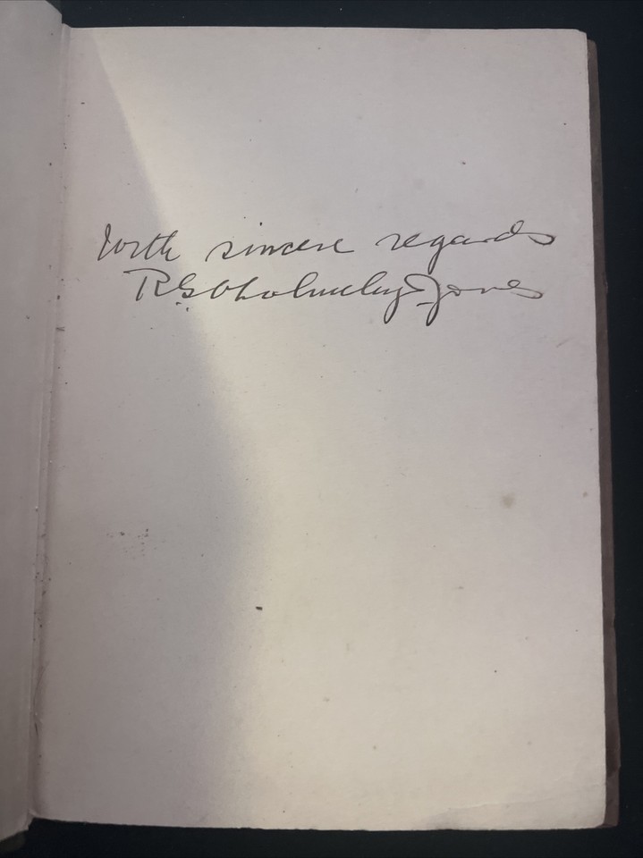 School-Day Philosophy R. G. Cholmeley-Jones 1917 SIGNED E3 | eBay