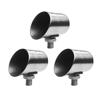 3 x STAINLESS STEEL CARP FISHING BUTT CUPS ROD RESTS 3cm DIAMETER | eBay UK