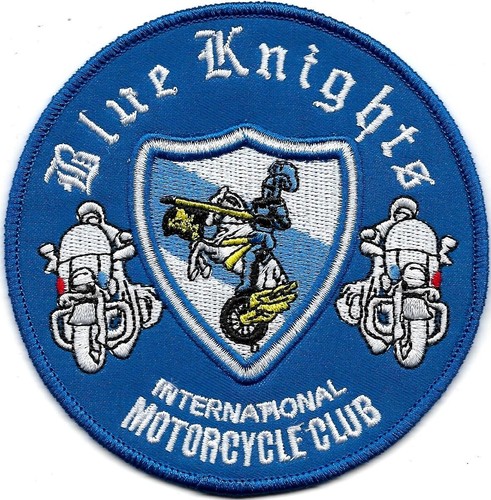 BLUE KNIGHTS International MOTORCYCLE Club Police Patch US Polizei ...