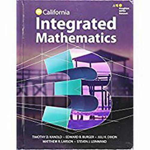 Student Edition [HMH Integrated Math 3] 9780544441583 | eBay