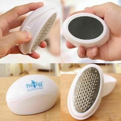 1/2X Ped Egg Foot File Callus Remover Foot Care Hard Skin Remover ...