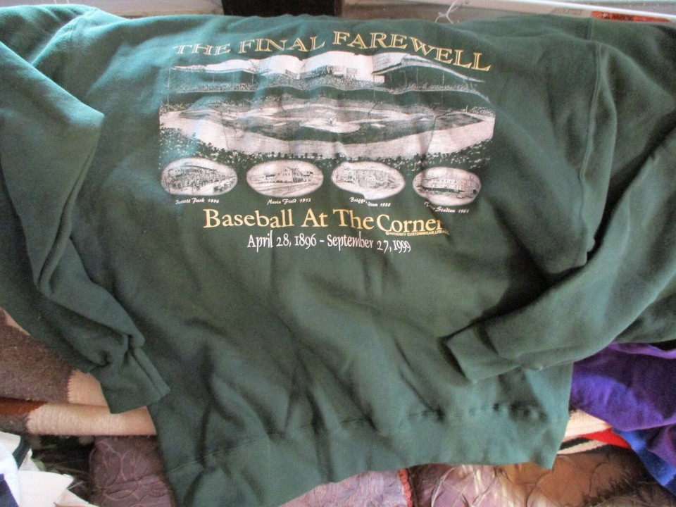 NWOT DETROIT TIGERS Final Farewell TIGER STADIUM Green Sweatshirt ...