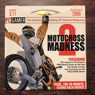 PC Gamer Demo Disc 5.11 August 2000 PC CD Motocross Madness 2 | eBay