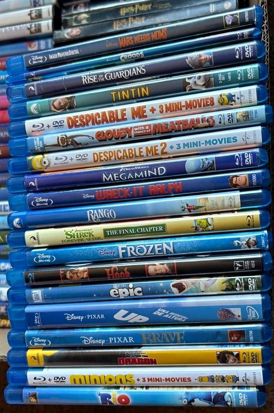 KIDS/FAMILY MOVIES, BLU-RAY DVD COLLECTION, PICK AND CHOOSE, FREE ...