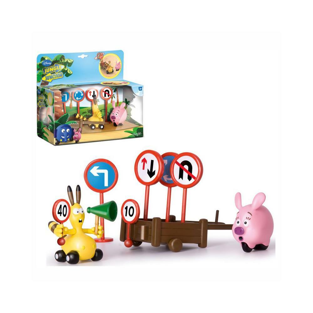 Jungle Junction 2 Figures Set Acessories Cart Zooter Bungo for sale ...
