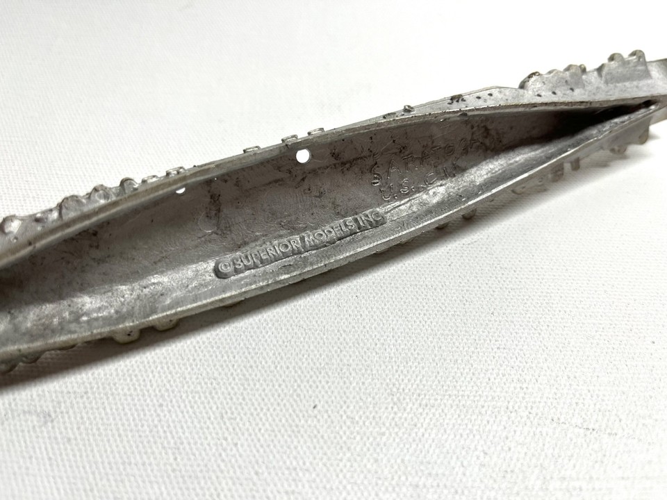 Vintage Superior Models - USS Saratoga Aircraft Carrier - 9" Metal ...