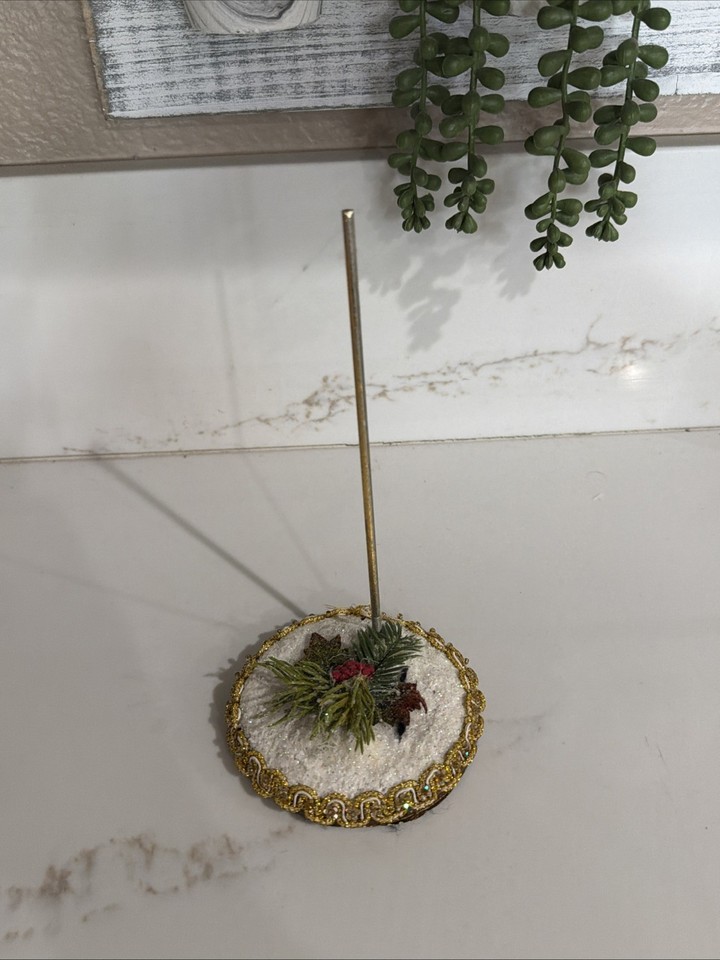 Mark Roberts Fairy Elf Small Base Stand Holly/Berries | eBay