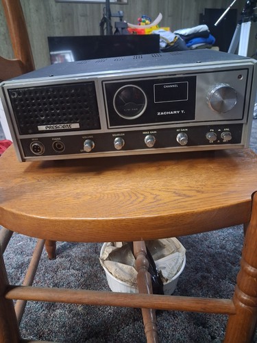 Vintage President Zachary T CB Radio Base Station, Works | eBay