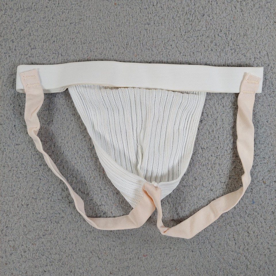 Vintage Grid Supporter Jockstrap Underwear Men's Size Medium Reg USA ...