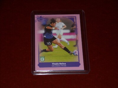 2022 Parkside Paramount NWSL Pink RC 123/225 Thais Reiss | eBay