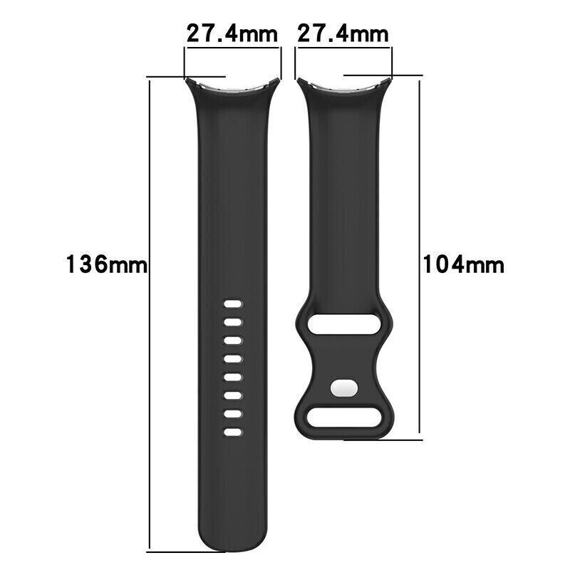 Sport Silicone For Google Pixel Watch 2 / Pixel Bracelet Watch Band ...