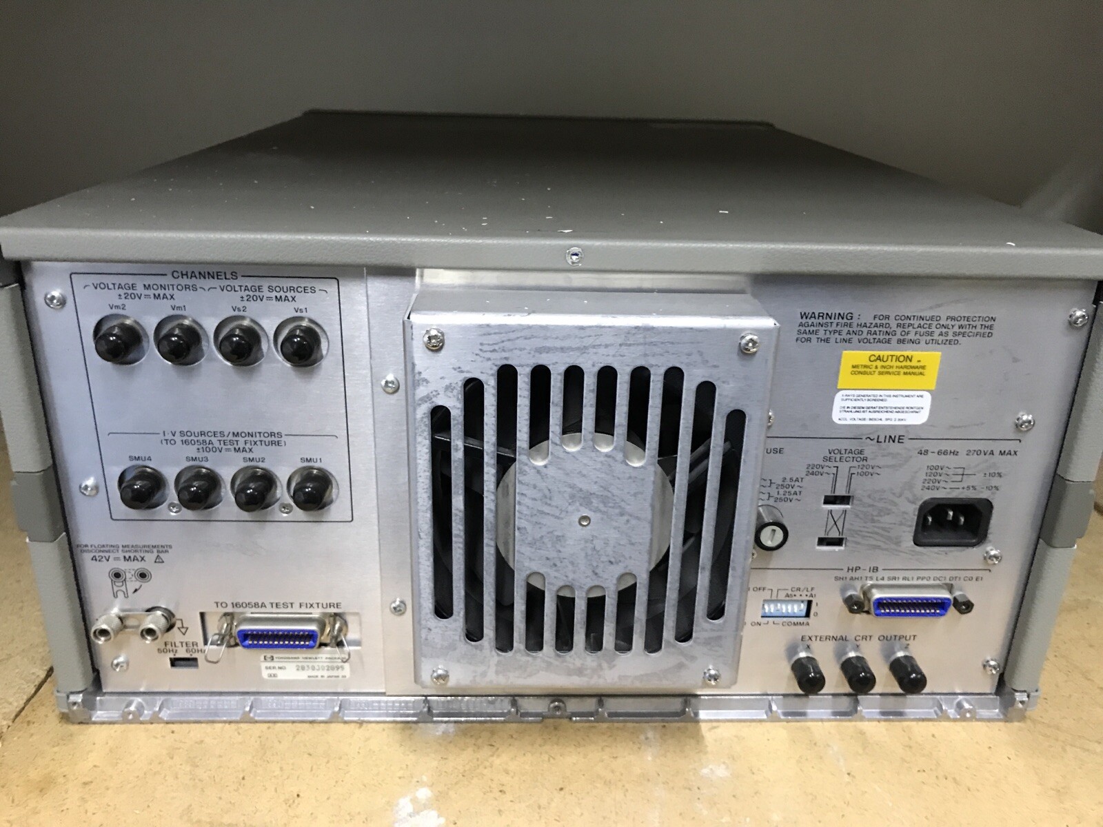 HP 4145B Semiconductor Parameter Analyzer Hewlett Packard ID-AWW-AWW-9-3-4 | eBay