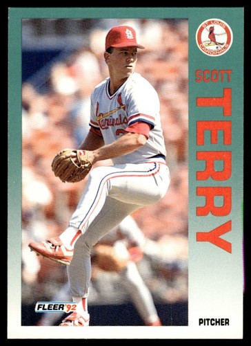 1992 Fleer #593 Scott Terry St. Louis Cardinals | eBay
