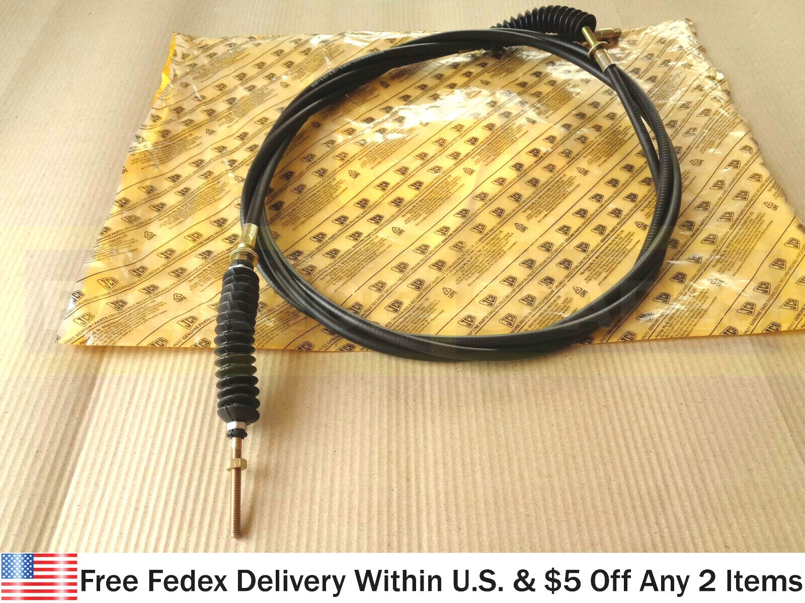JCB PARTS - GENUINE JCB THROTTLE CONTROL CABLE (PART NO. 910/48800) | eBay