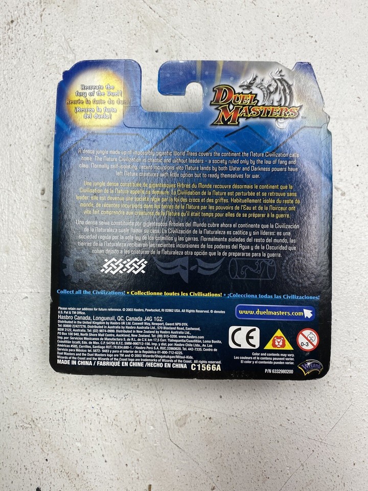 Duel Master Deathblade Beetle & Fighter Dual Fang (2003) Hasbro Figure ...