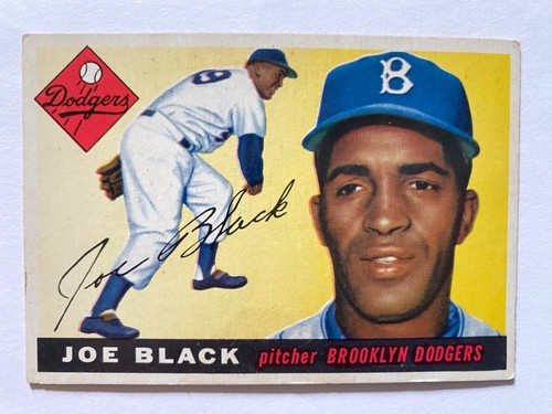 1955 TOPPS JOE BLACK #156 Brooklyn Dodgers | eBay