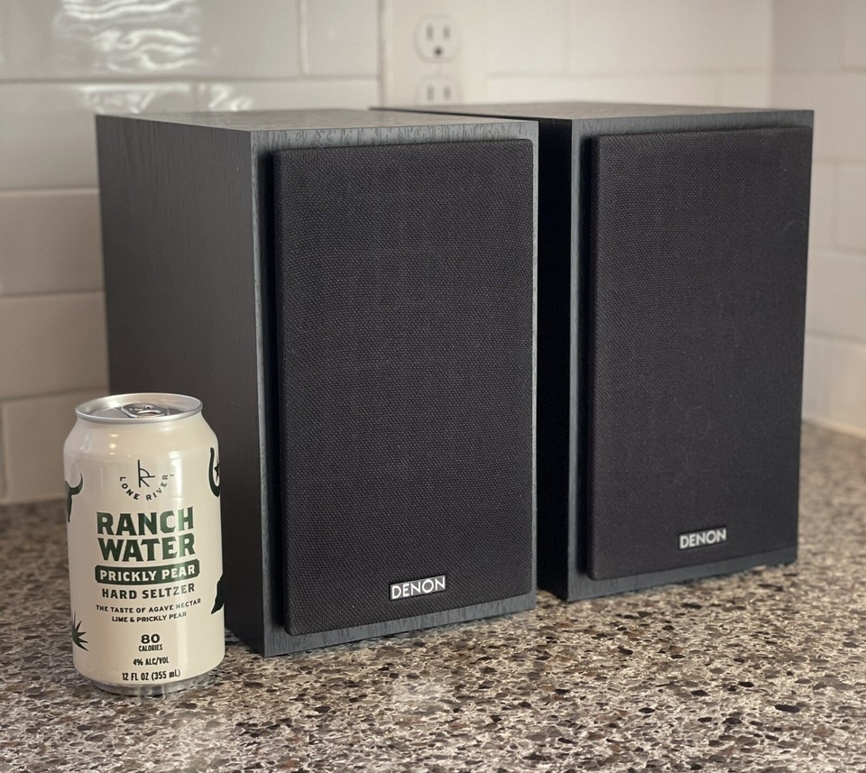 Denon SC-M39 Bookshelf Speakers Black - READ | eBay