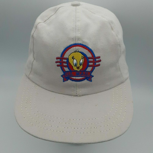 Vintage Tweety Bird Hat Cap 90's Looney Tunes Snapback US Mail Stamp ...