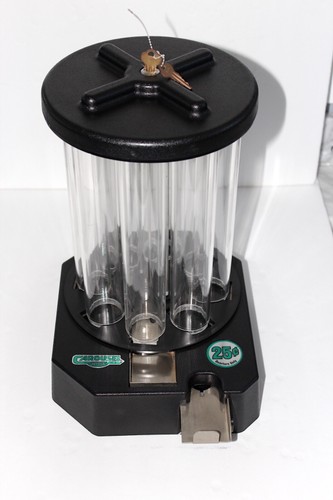 Carousel 1000 25 Cent Countertop Mint Patty Vending Machine with Keys ...