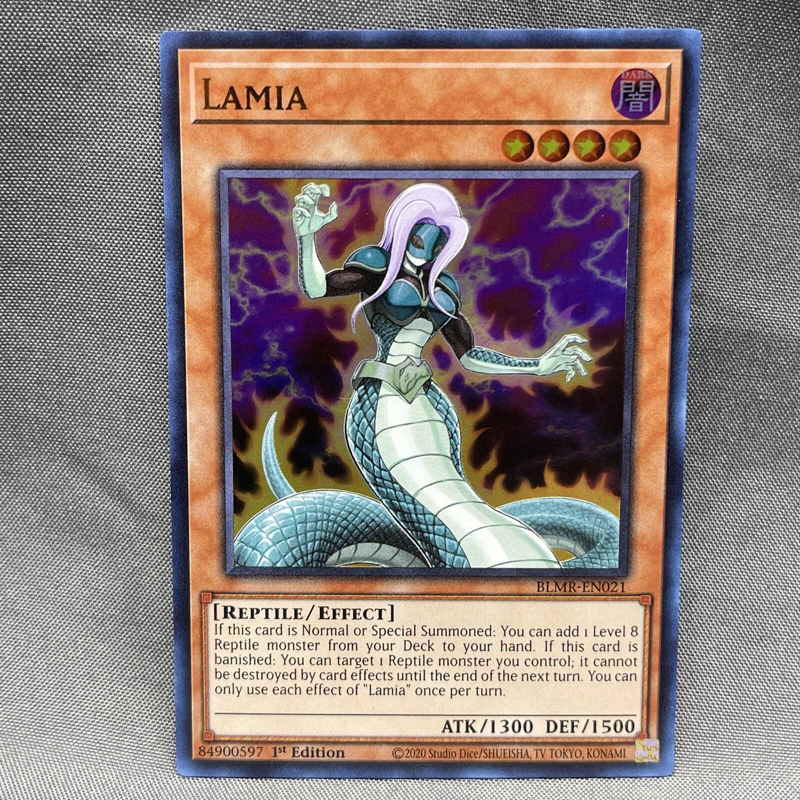 Lamia - BLMR-EN021 - Ultra Rare 1st Edition Yugioh | eBay