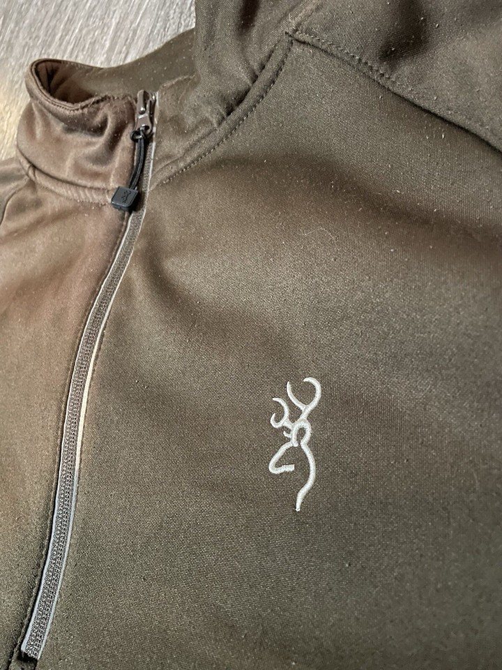 Browning Quarter Zip Pullover Real Tree Camo Mens Size Large | eBay