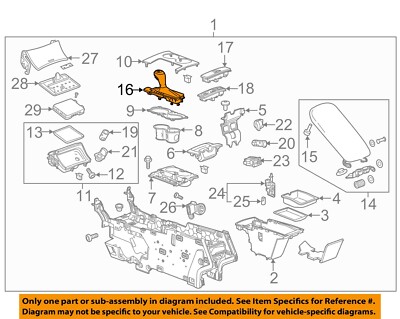 GM OEM 16-20 Impala Console Center Console-Shift Knob 84380431 | eBay