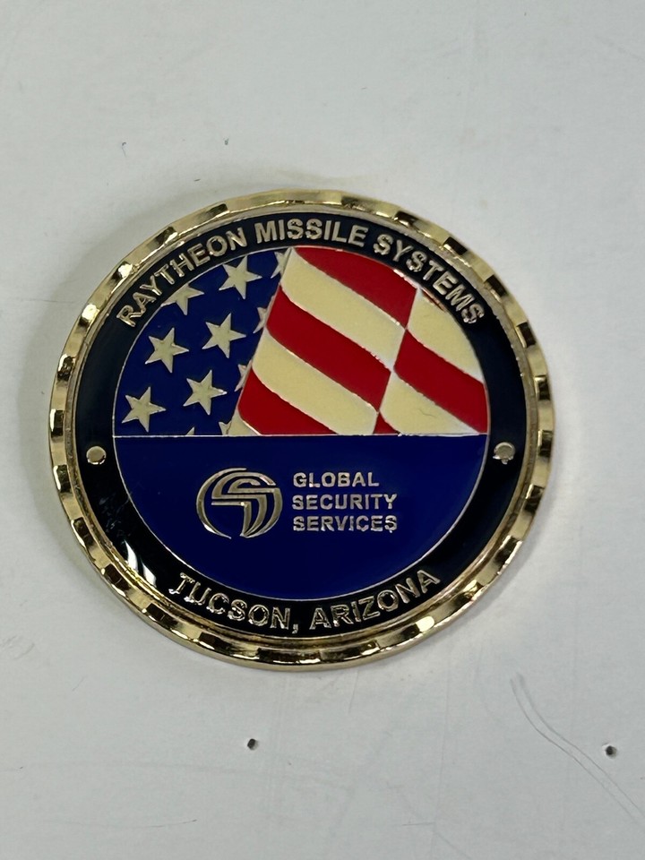 Raytheon Company Missile Systems James S. Cogswell Award Challenge Coin ...