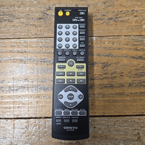 Used Original RC-655DV For ONKYO DVD Remote Control DV-CP706 DV-CP704 ...