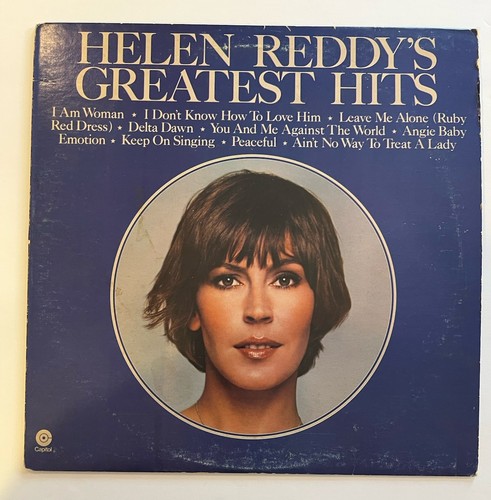Helen Reddy Helen Reddy's Greatest Hits Capitol Records LP 1975 ST ...