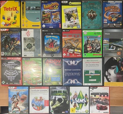 23 PC Games/Software Sammlung | eBay.de