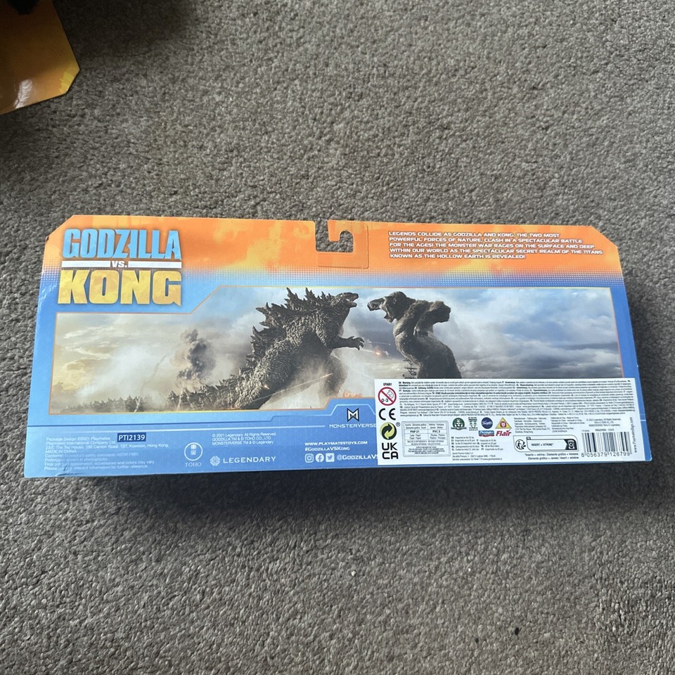 Monsterverse Godzilla VS Kong Mini Monster Figure Set, Warbat Behmoth ...