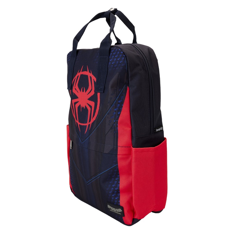 Marvel Spider-Verse Miles Morales Suit Nylon Full-Size Backpack | eBay