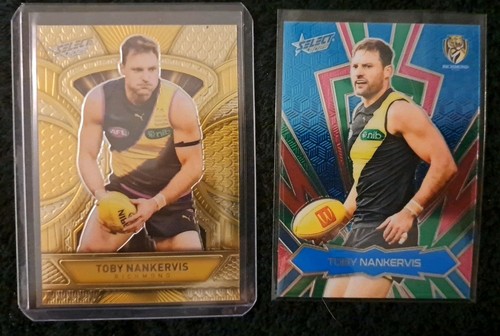 2025 AFL Select Footy Stars Card. Dragon Gold & Neon Nankervis Richmond ...