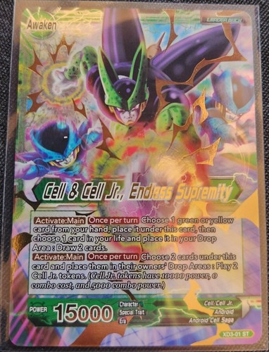 Dragon Ball Super Cell And Cell Jr., Endless Supremity Foil | eBay