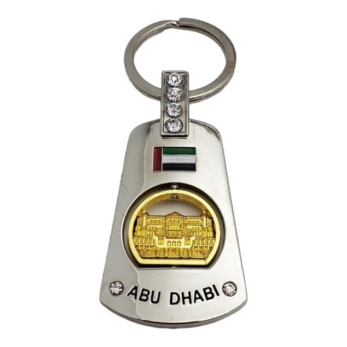 Abu Dhabi Keychain Souvenir Gift Key Ring Chain Emirates Palace UAE ...