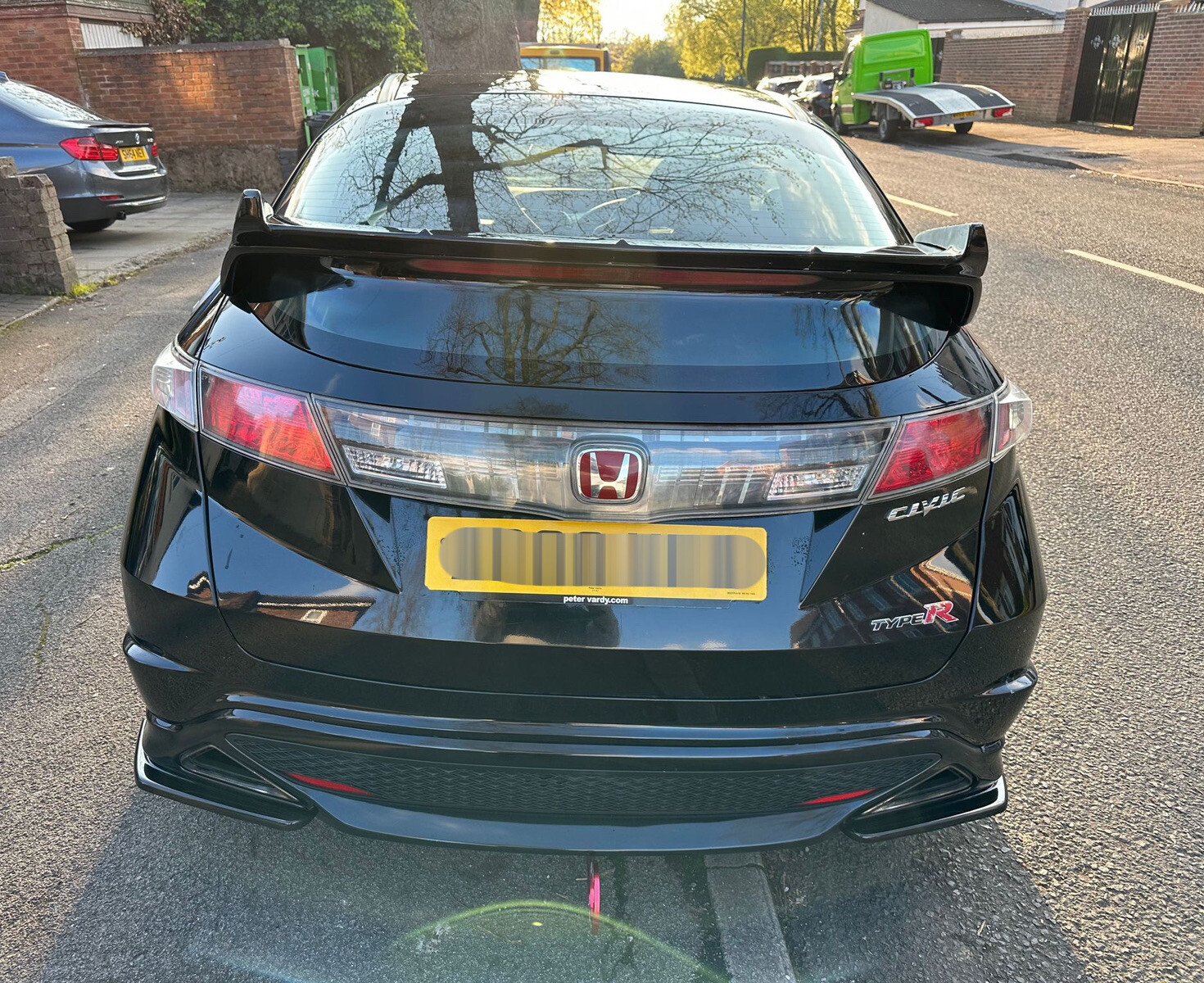 HONDA CIVIC FN/FN2 TYPE R/ TYPE S FRONT LIP SPOILER SPLITTER BODYKIT ...