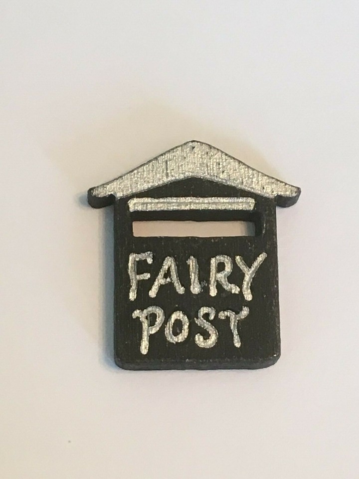 Wooden Fairy Post Postbox - Fairy Door Accessory - Fairy Garden | eBay UK