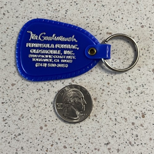 Peninsula Pontiac Oldsmobile Torrance California Blue Keychain Key Ring ...