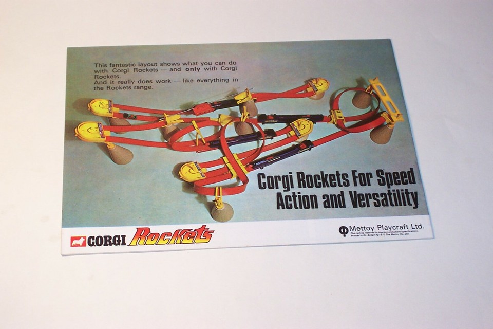 CORGI TOYS ROCKETS Vintage 1970 CATALOGUE - SUPERB! | eBay