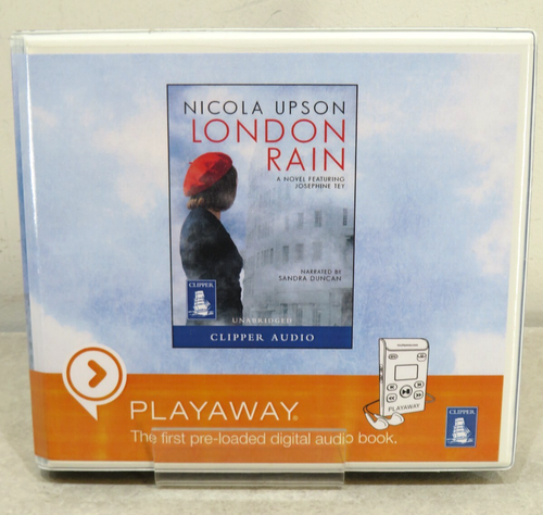 Playaway Audiobook - London Rain by Nicola Upson 9781510011601| eBay