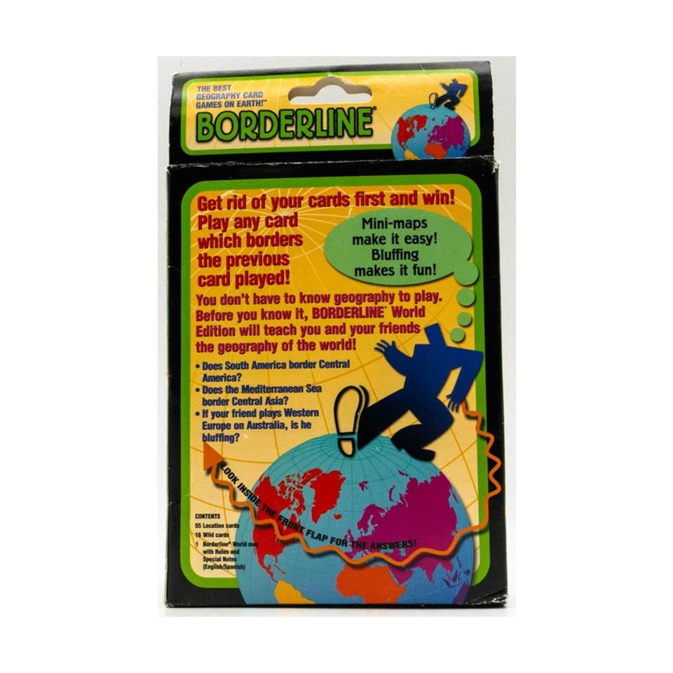 Borderline Family Card Game Borderline - World Ed Box VG/EX | eBay