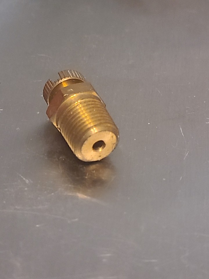 BR HY-A2688 - 1/8 Male Pipe Brass Bleeder Valve | eBay