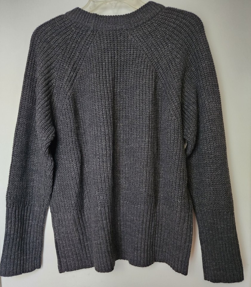 Universal Thread - Size Large - Black Grey Women's Bobble Pullover ...