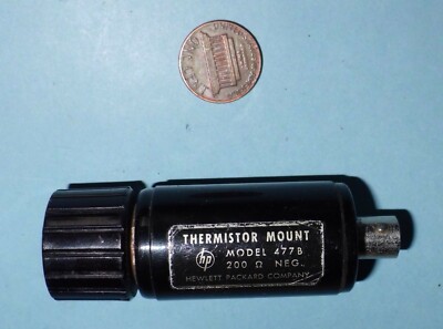 Hewlett-Packard Model 477B Thermistor Mount 200Ω NEG. | eBay