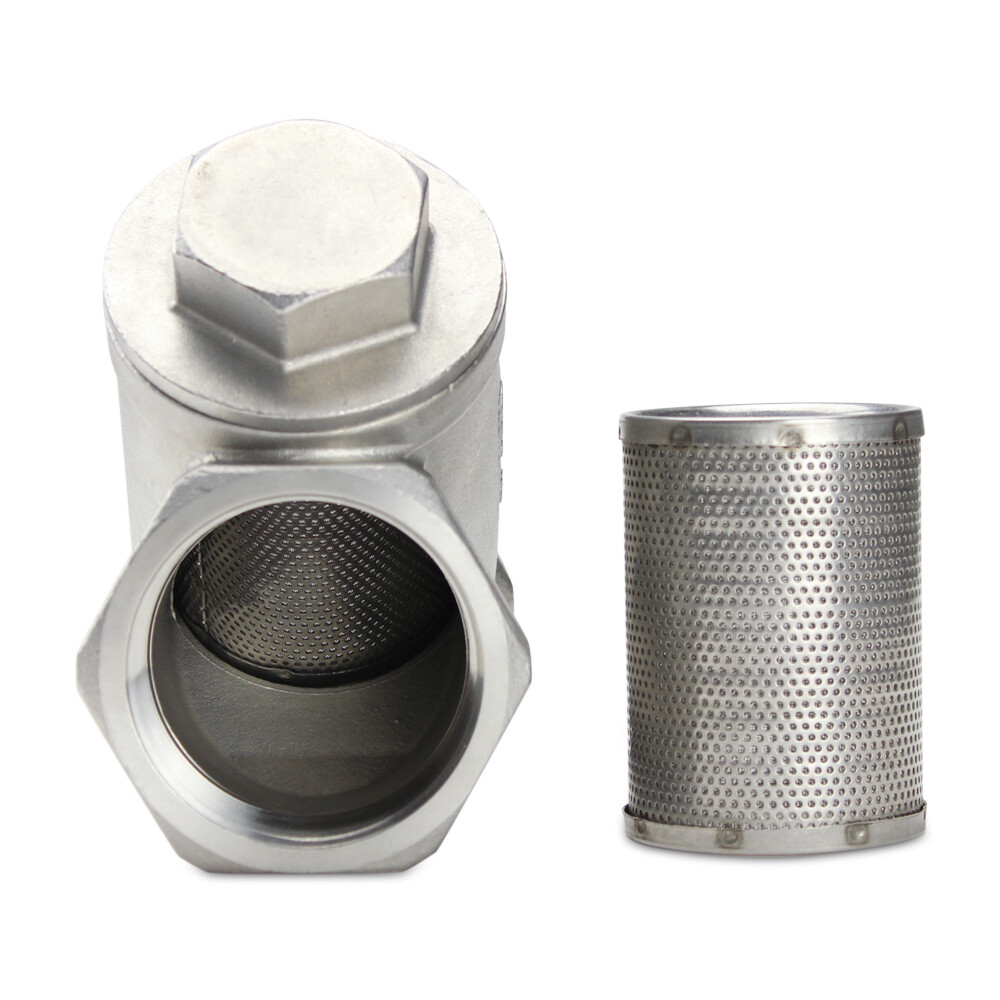 2" Stainless Steel Y-Strainer, 80 Mesh, NPT Threaded, 800PSI | eBay