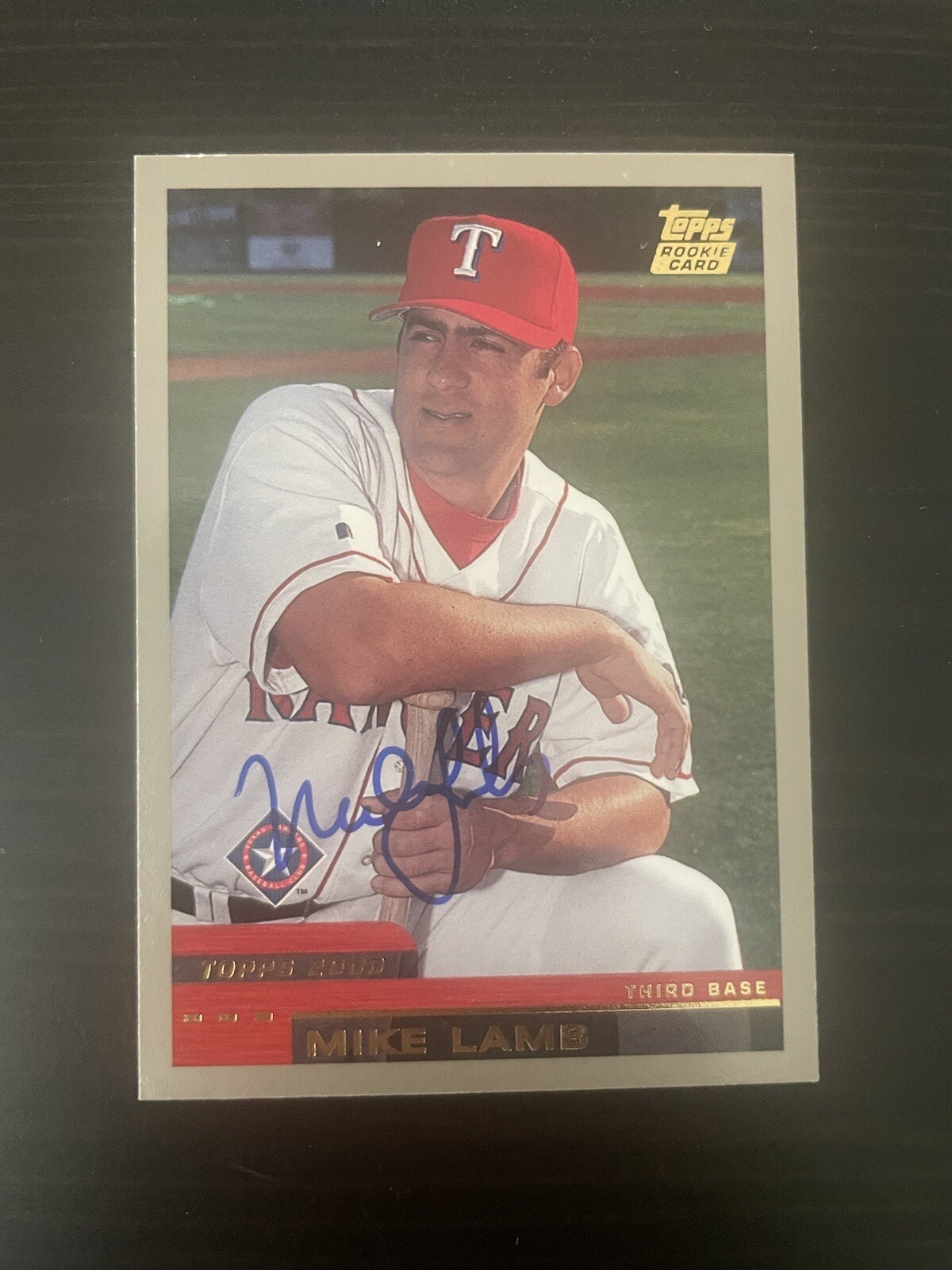 2000 Topps Traded #T80 Mike Lamb Texas Rangers Signed Card Autographed ...