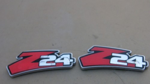 1986-1995 Chevy Cavalier Z24 Fender Emblem Badges Plastichrome | eBay