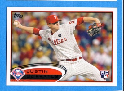 2012 Topps #243 Justin De Fratus Phillies | eBay