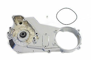 Chrome Inner Primary Cover Assembly for Harley Davidson by V-Twin | eBay